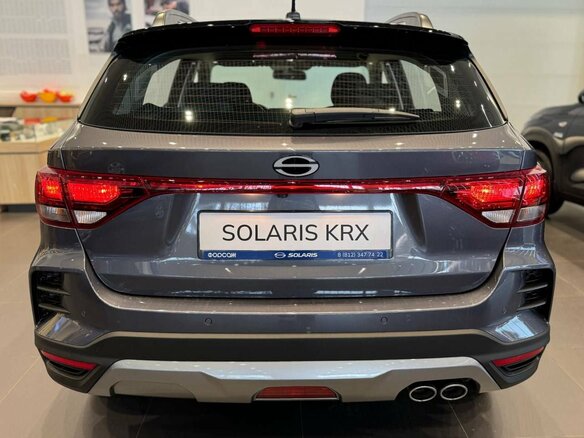 Купить новый Solaris KRX 2024-2025 1.6 AT (123 л.с.) бензин автомат в Санкт-Петербурге: серый ...
