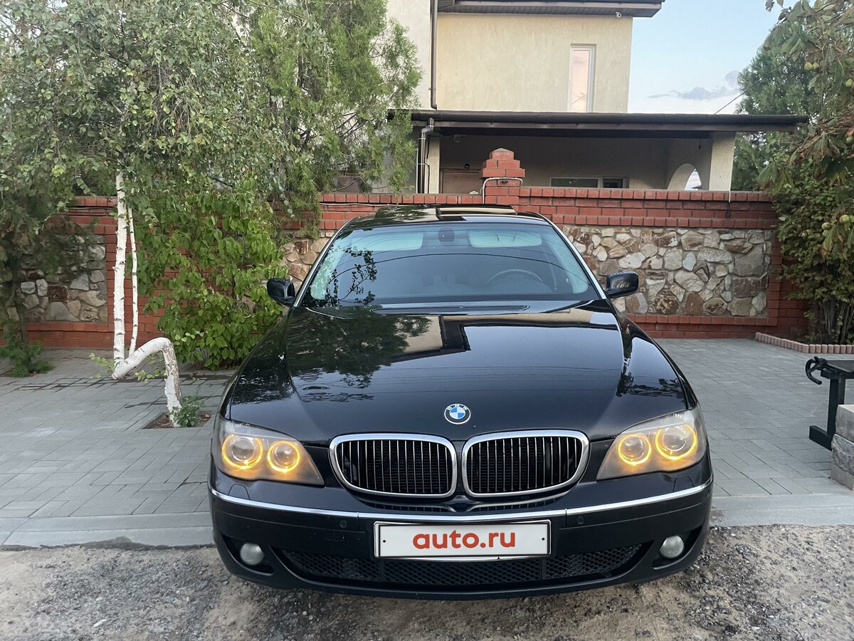 Купить б/у BMW 7 серии IV (E65/E66) Рестайлинг 740i 4.0 AT (306 л.с.) бензин автомат в Дубовке ...