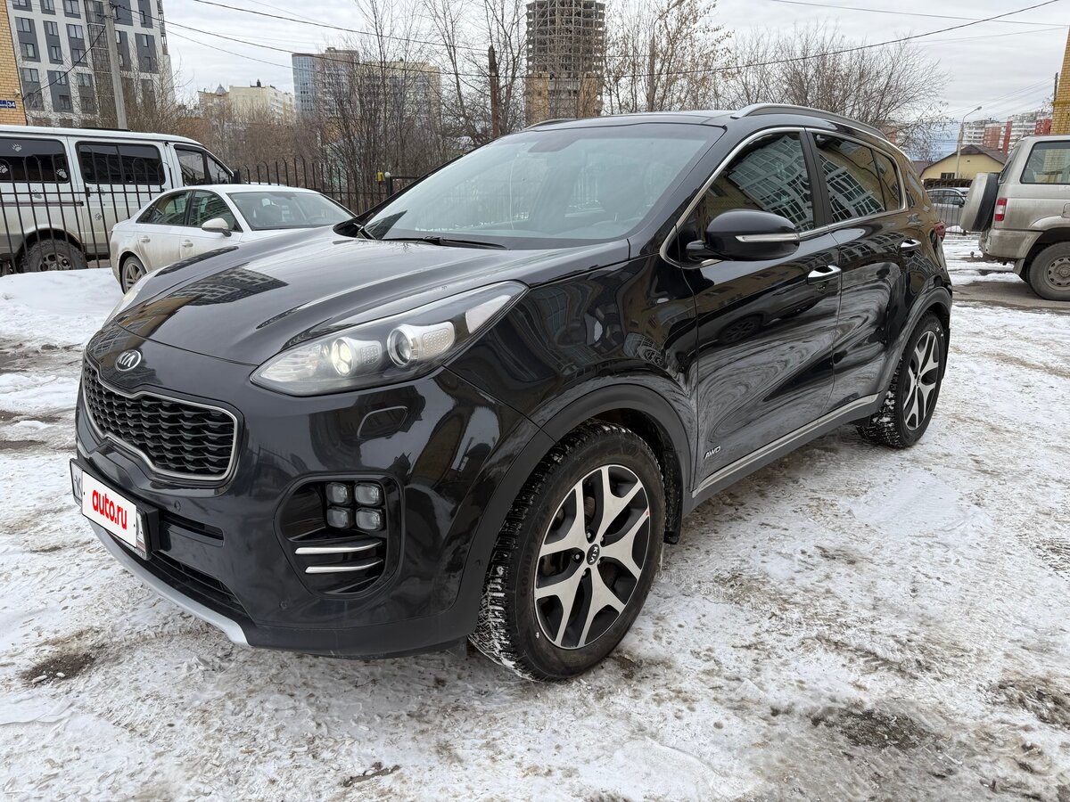 Купить б/у Kia Sportage IV 1.6 AMT (177 л.с.) 4WD бензин робот в Перми ...