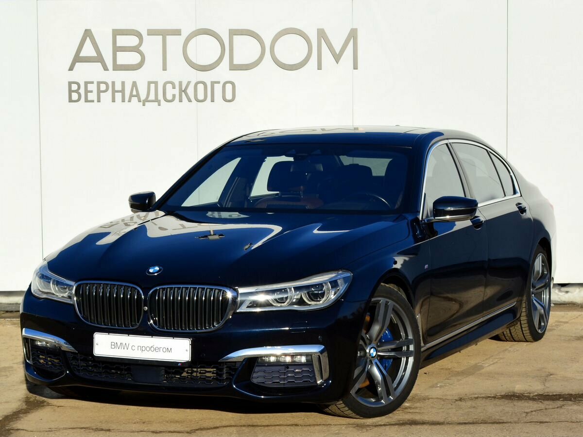 Купить б/у BMW 7 серии VI (G11/G12) 750Ld xDrive 3.0d AT (400 л.с.) 4WD ...