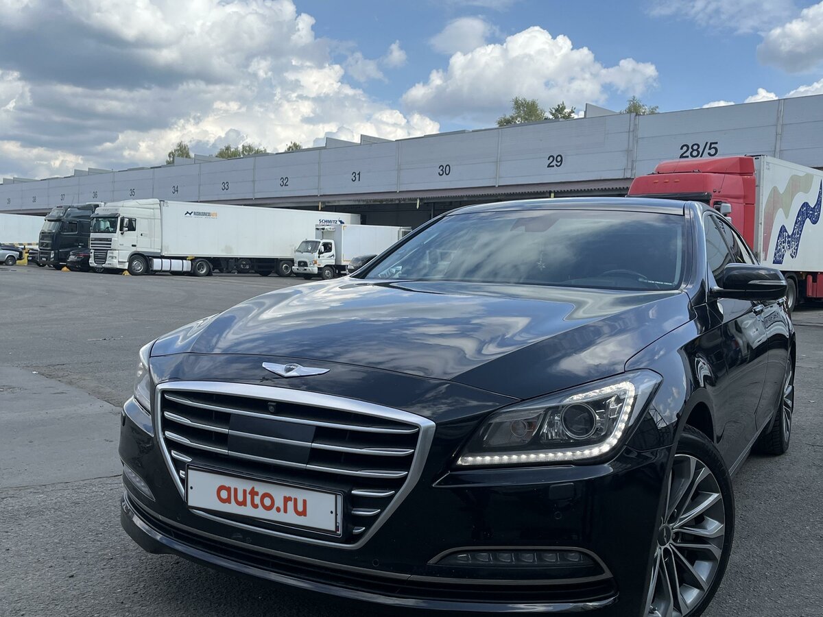 Купить б/у Hyundai Genesis II 3.0 AT (249 л.с.) 4WD бензин автомат в ...