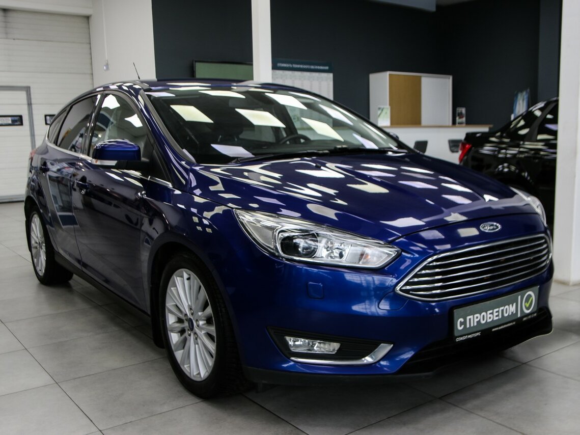 Купить б/у Ford Focus III Рестайлинг 1.6 AMT (125 л.с.) бензин робот в ...