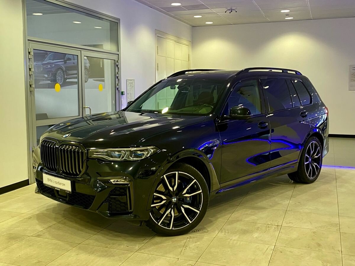 Купить б/у BMW X7 I (G07) 40d 3.0d AT (340 л.с.) 4WD дизель автомат в ...