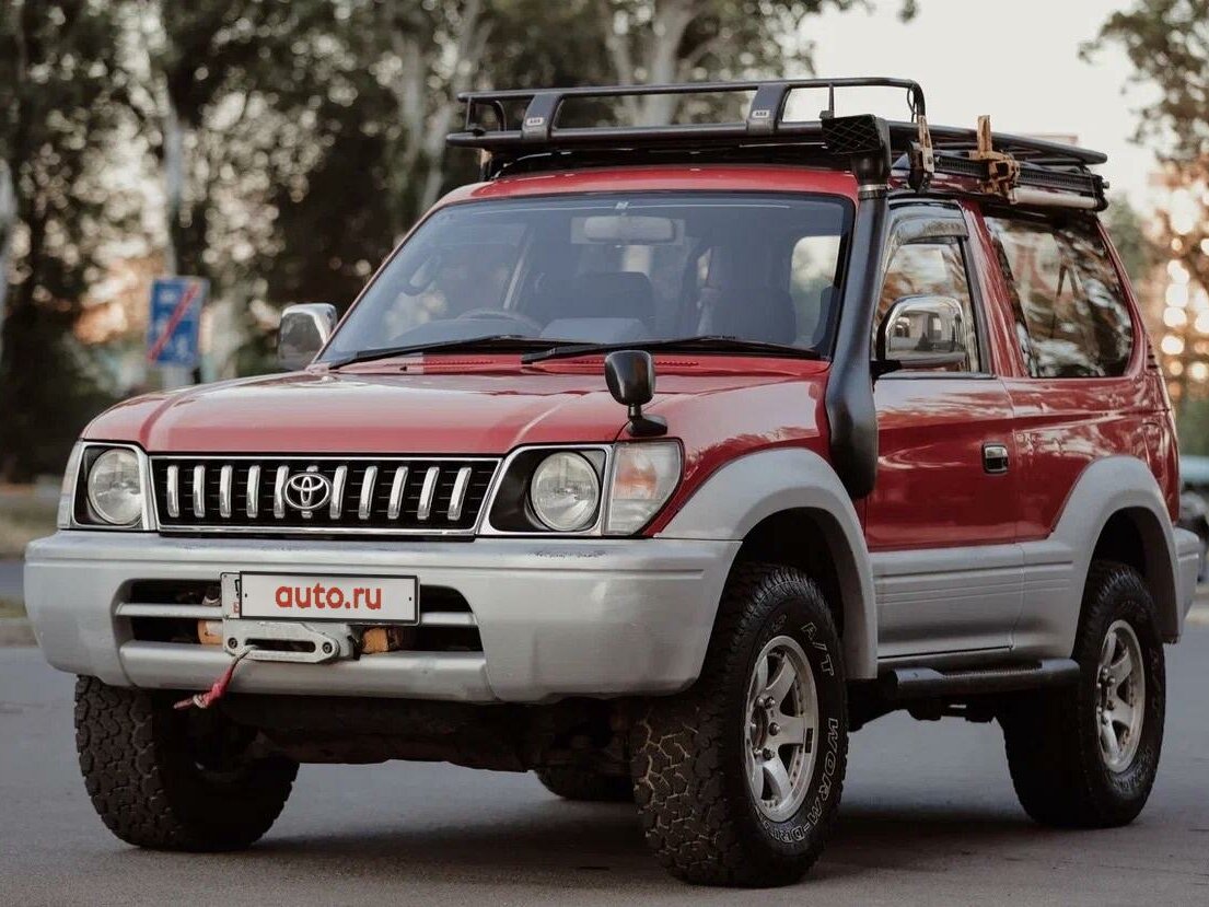 Купить б/у Toyota Land Cruiser Prado 90 Series 3.0d AT (140 л.с.) 4WD дизель автомат в Бишкеке ...