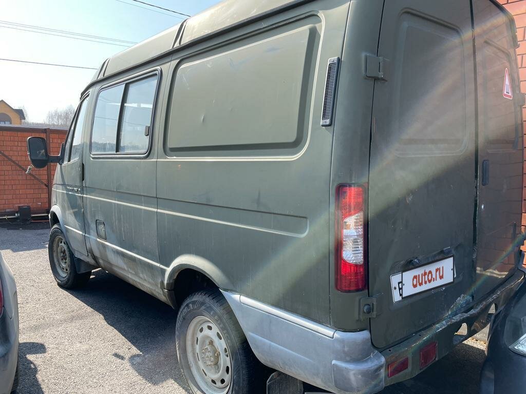 Купить б/у ГАЗ Соболь (2752) дизель механика в Тюмени: зелёный ...
