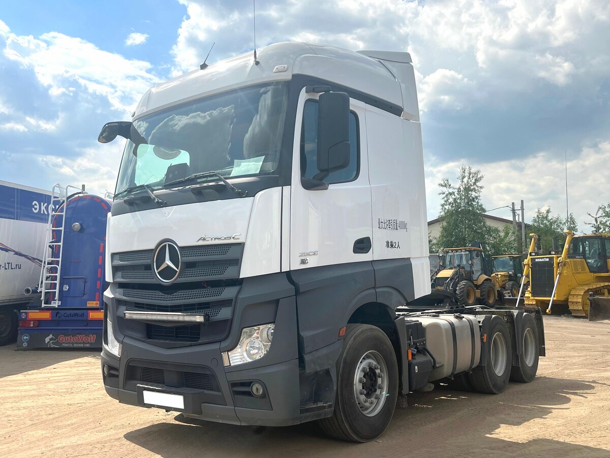 Купить б/у Mercedes-Benz Actros дизель автомат в Люберцах: белый 2022 ...
