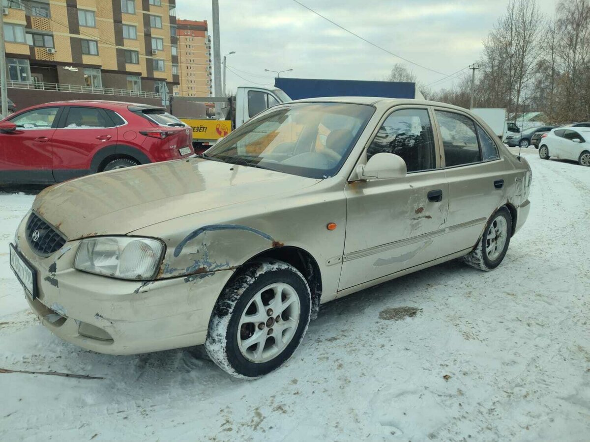 Купить б/у Hyundai Accent II ТагАЗ 1.5 MT (102 л.с.) бензин механика в ...