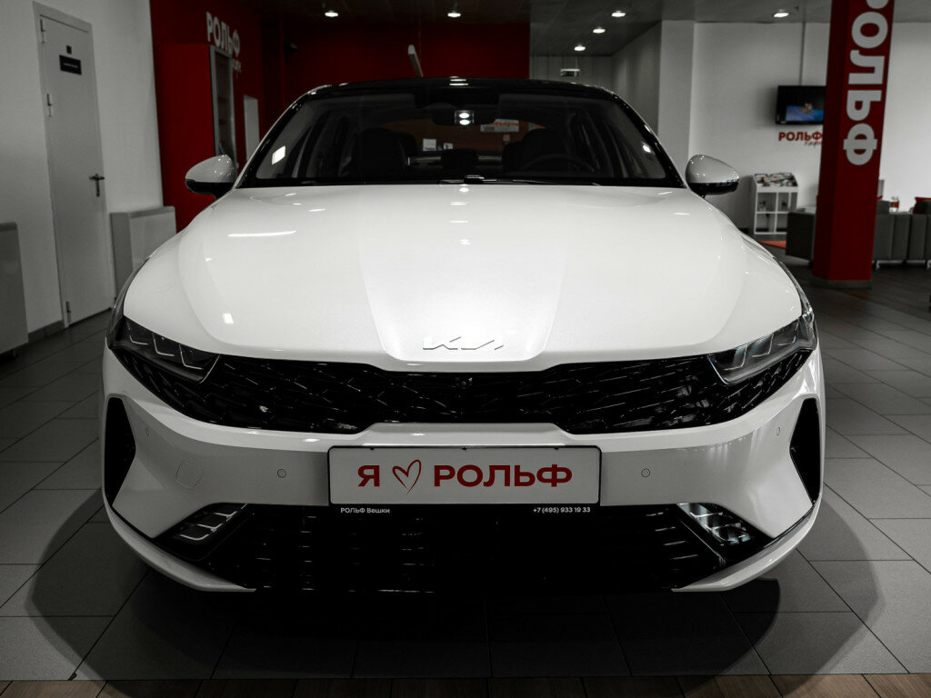 Купить новый Kia K5 III 2.0 AT (240 л.с.) бензин автомат в Москве: белый Киа к5 III седан 2023 ...