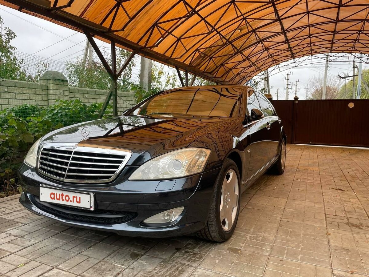 Купить б/у Mercedes-Benz S-Класс V (W221) 600 Long 5.5 AT (517 л.с ...