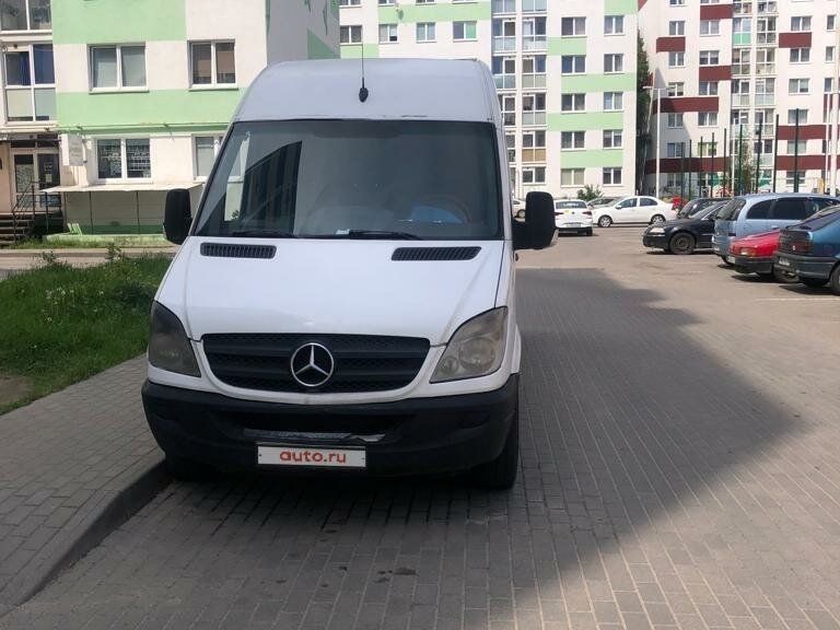 Купить б/у Mercedes-Benz Sprinter дизель механика в Калининграде: белый ...