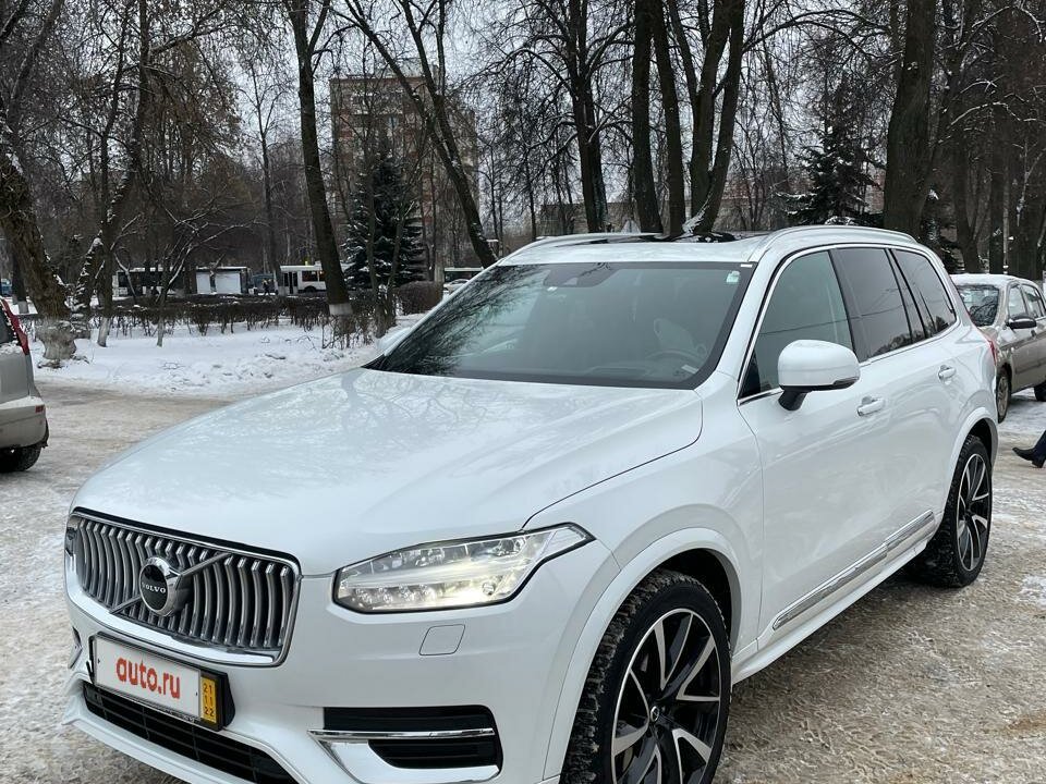 Купить б/у Volvo XC90 II 2.0d AT (235 л.с.) 4WD дизель автомат в Подольске: белый Вольво XC90 II ...
