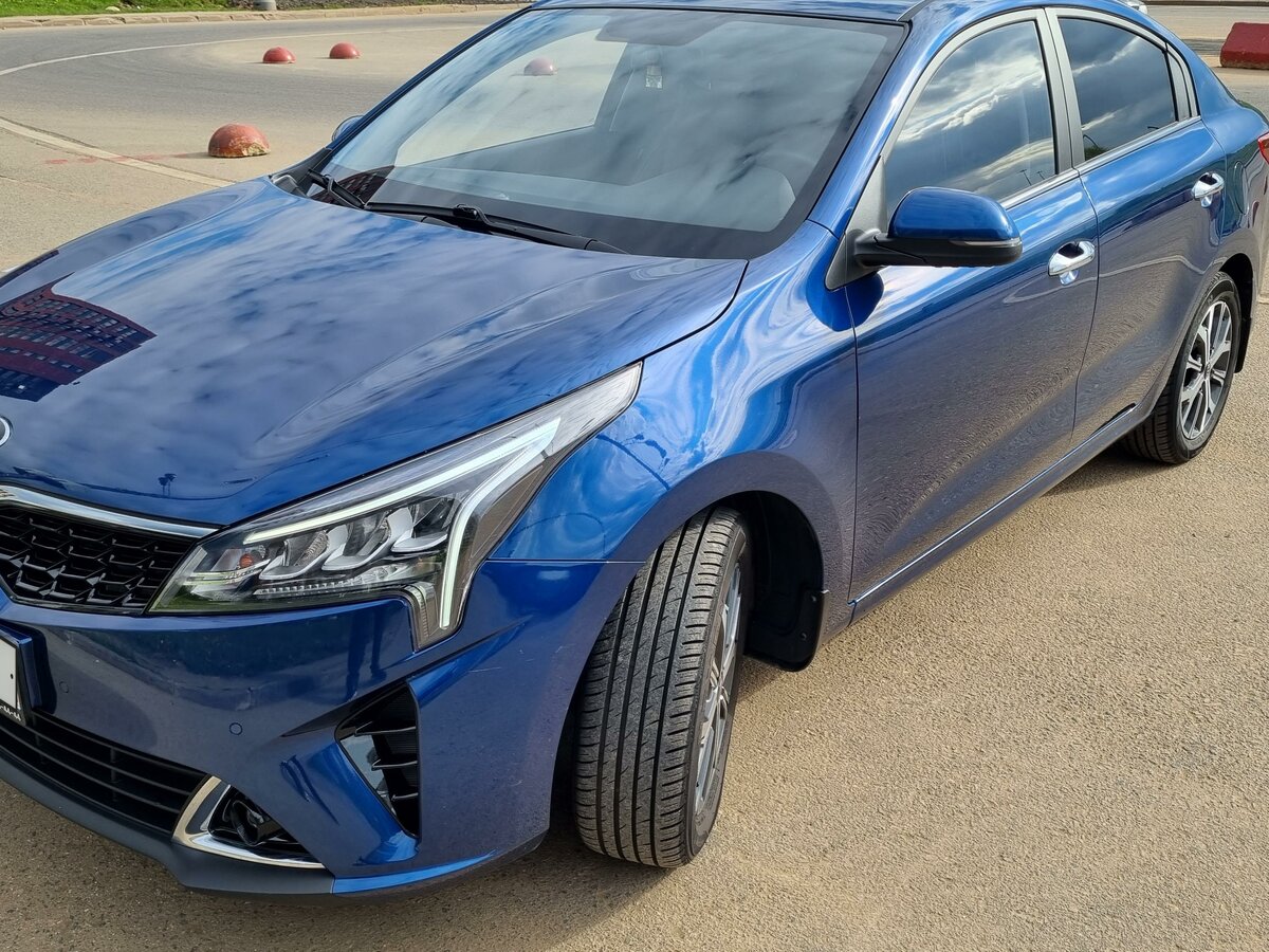 Купить б/у Kia Rio IV Рестайлинг 1.6 AT (123 л.с.) бензин автомат в ...
