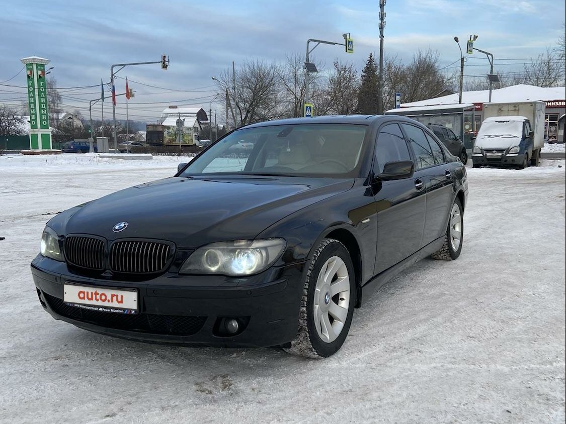 Купить б/у BMW 7 серии IV (E65/E66) Рестайлинг 730d 3.0d AT (231 л.с.) дизель автомат в Москве ...