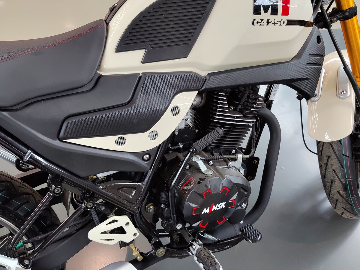 Купить новый Minsk (Минск) C4 250 карбюратор 5 передач в Москве: белый классик 2022 года на Авто ...