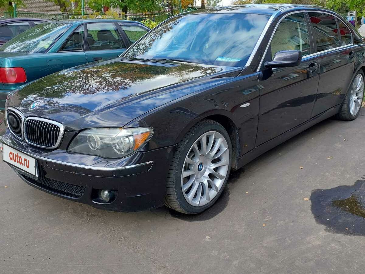 Купить б/у BMW 7 серии IV (E65/E66) Рестайлинг 740i 4.0 AT (306 л.с.) бензин автомат в Москве ...