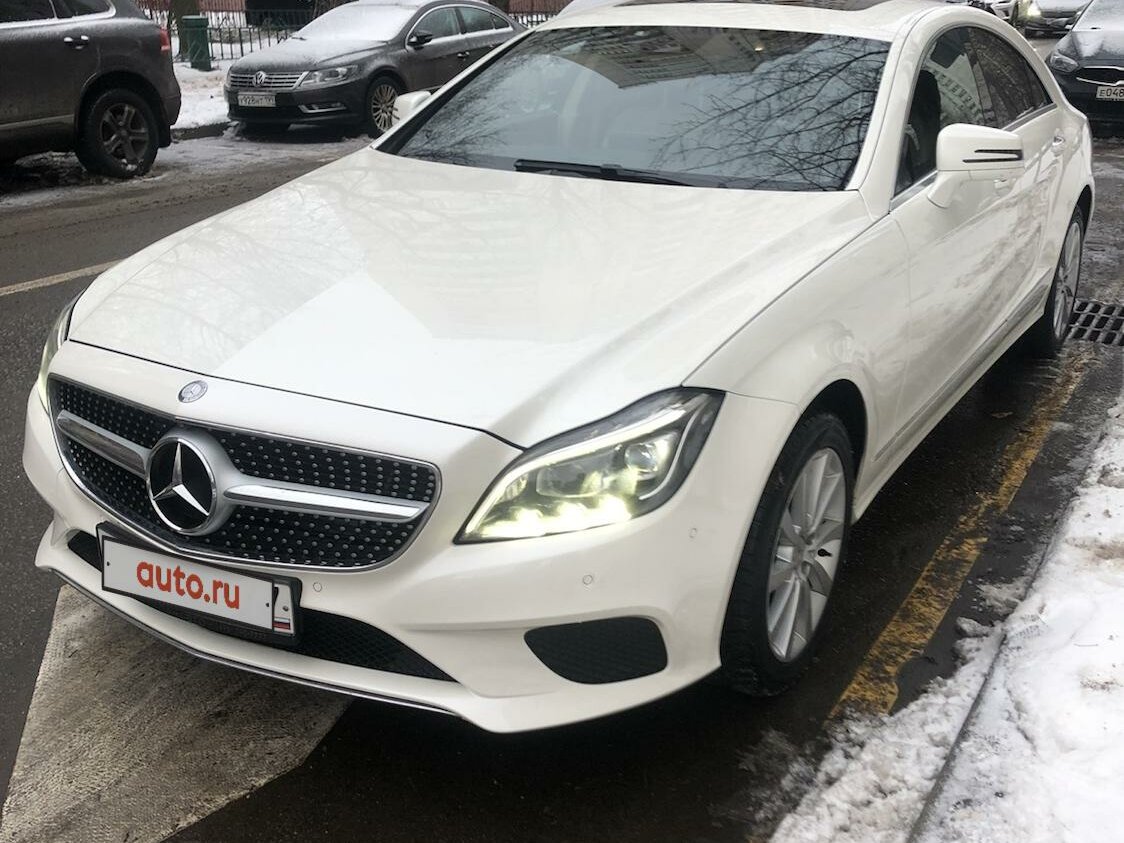Купить б/у Mercedes-Benz CLS II (C218) Рестайлинг 400 3.0 AT (333 л.с.) 4WD бензин автомат в ...