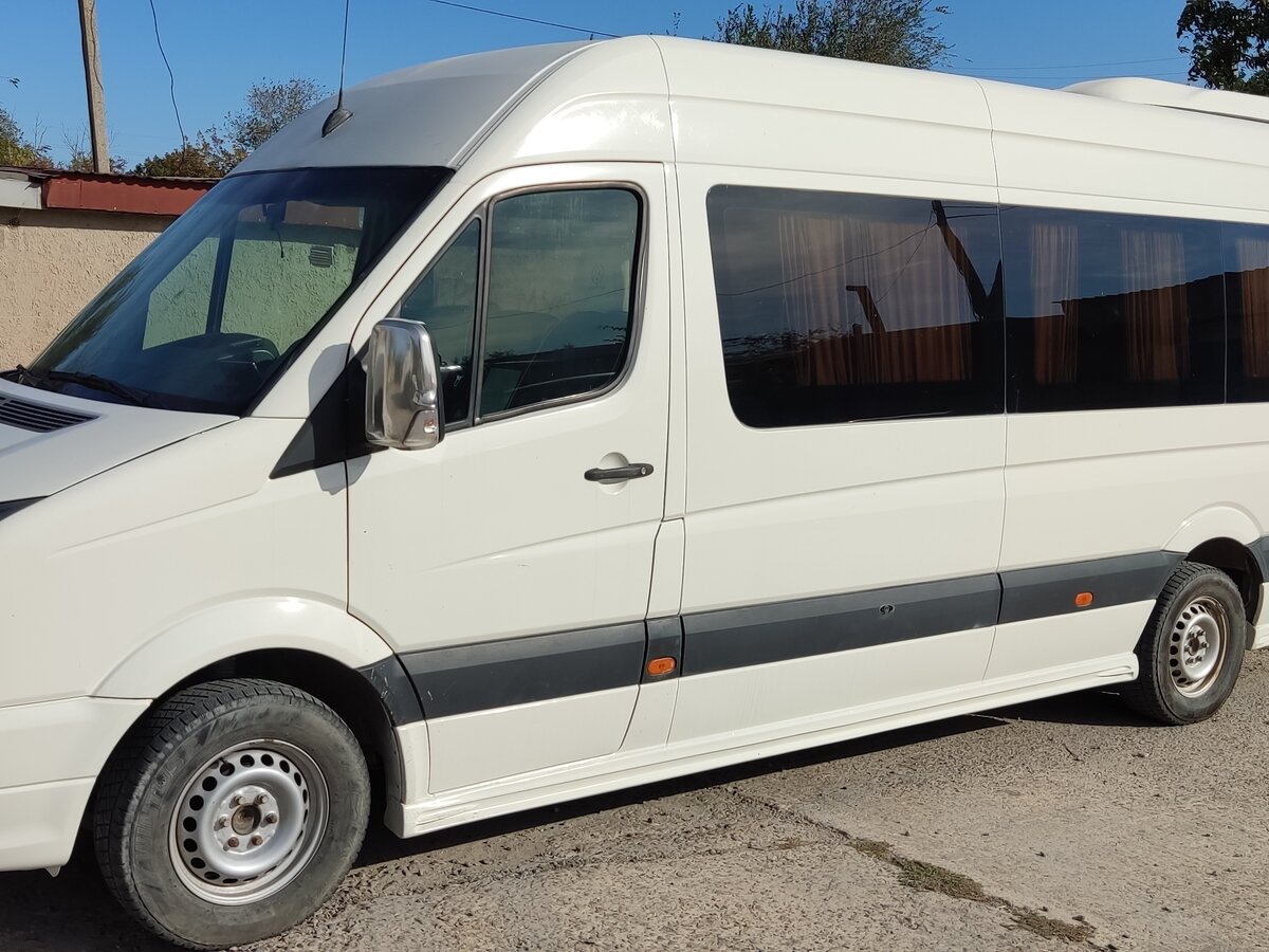 Купить б/у Volkswagen Crafter дизель механика в Армянске: белый ...