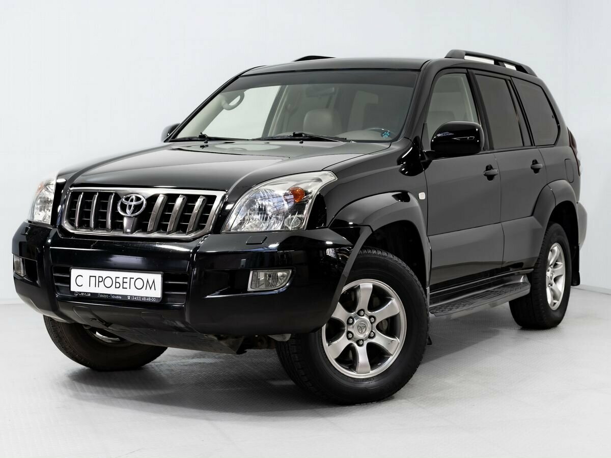 Купить б/у Toyota Land Cruiser Prado 120 Series Рестайлинг 5-speed 4.0 AT (249 л.с.) 4WD бензин ...