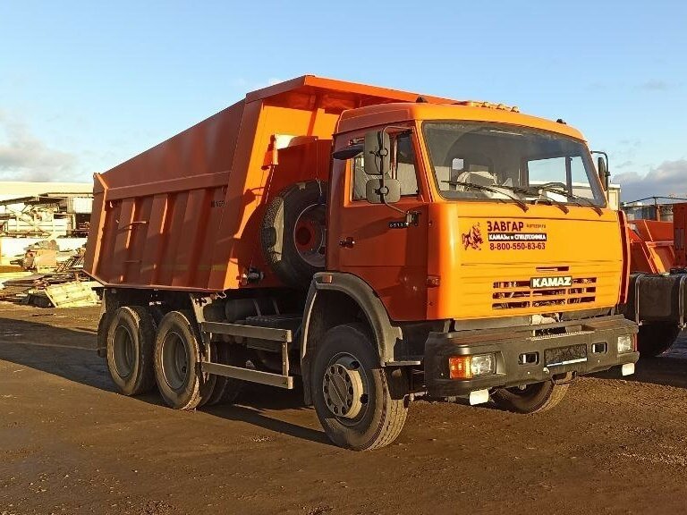 Купить новый КамАЗ 65115 дизель механика в Набережных Челнах: красный ...