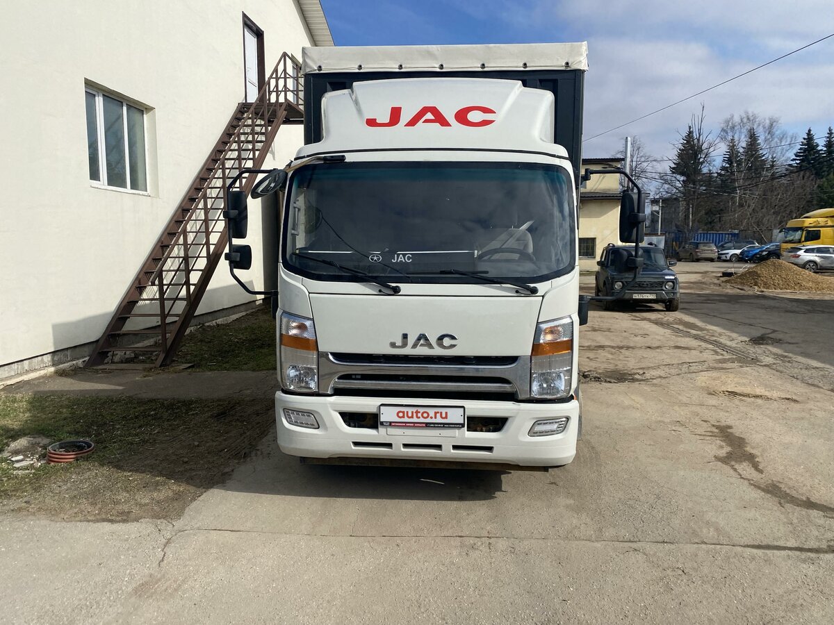 Купить б/у JAC N120 дизель механика в Дмитрове: белый бортовой грузовик 2021 года на Авто.ру ID ...