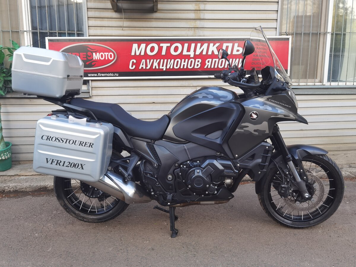 Купить б/у Honda VFR 1200X (Crosstourer) АКПП в Москве: серый ...