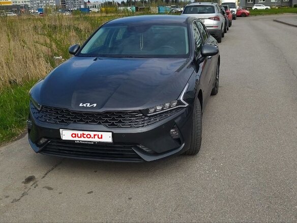 Купить б/у Kia K5 III 2.0 AT (150 л.с.) бензин автомат в Санкт-Петербурге: чёрный Киа к5 III ...