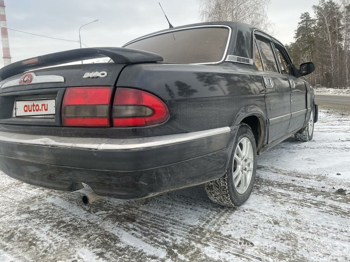 Купить б/у ГАЗ 3110 «Волга» 1997-2008 2.3 MT (131 л.с.) бензин механика в Заречном: чёрный ГАЗ ...