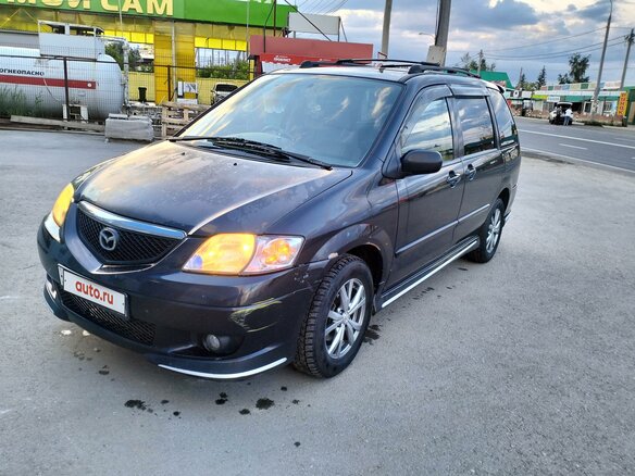 Купить б/у Mazda MPV II (LW) 2.3 AT (163 л.с.) бензин автомат в Самаре: чёрный Мазда MPV II (LW ...