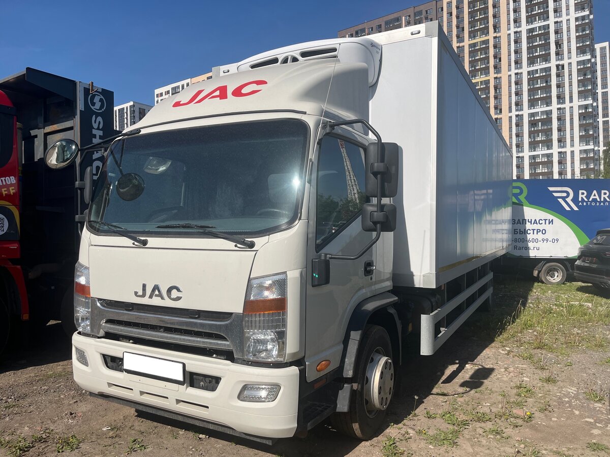 Купить б/у JAC N120 дизель механика в Люберцах: белый самосвал 2022 года по цене 6 150 000 ...