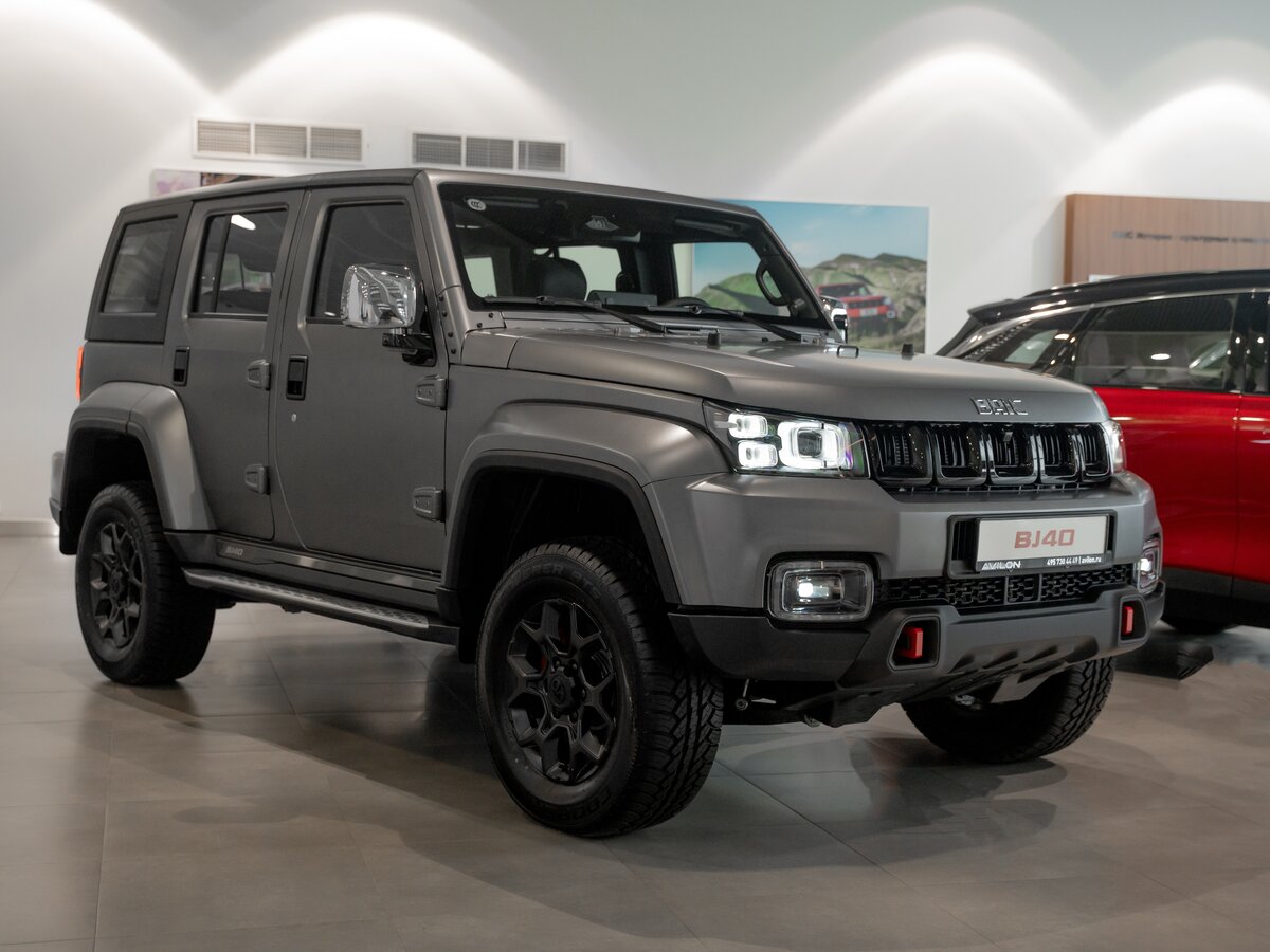 Купить новый BAIC BJ40 I Рестайлинг 2.0 AT (218 л.с.) 4WD бензин автомат в Москве: серый БАИК ...