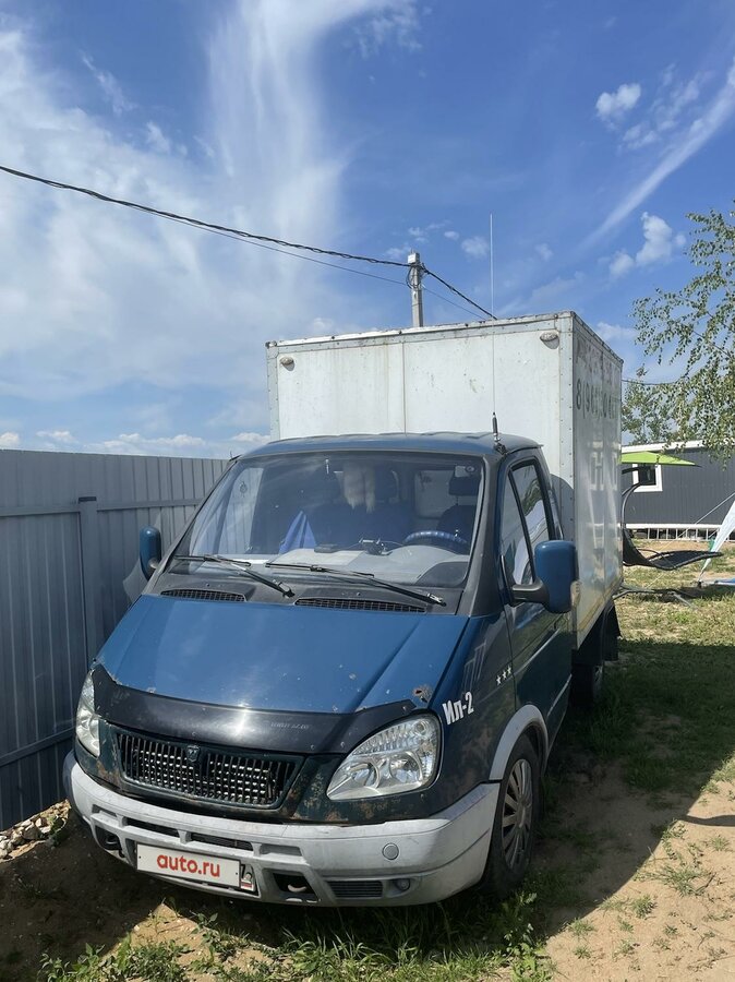 Купить б/у ГАЗ Соболь (2252) бензин механика в Москве: синий ...