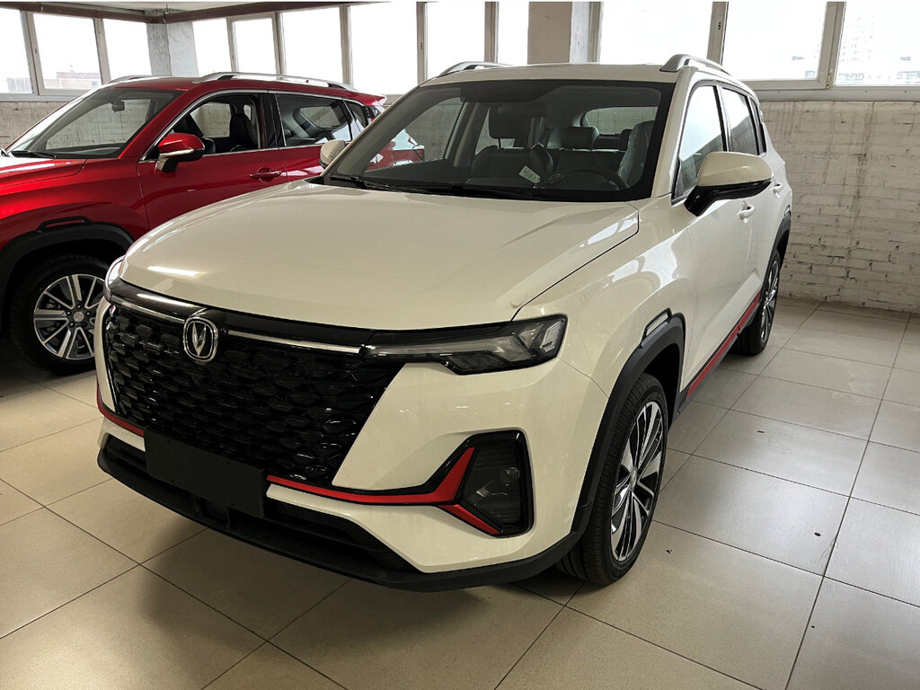 Купить новый Changan CS35PLUS I Рестайлинг 1.4 AMT (150 л.с.) бензин робот в Москве: белый ...