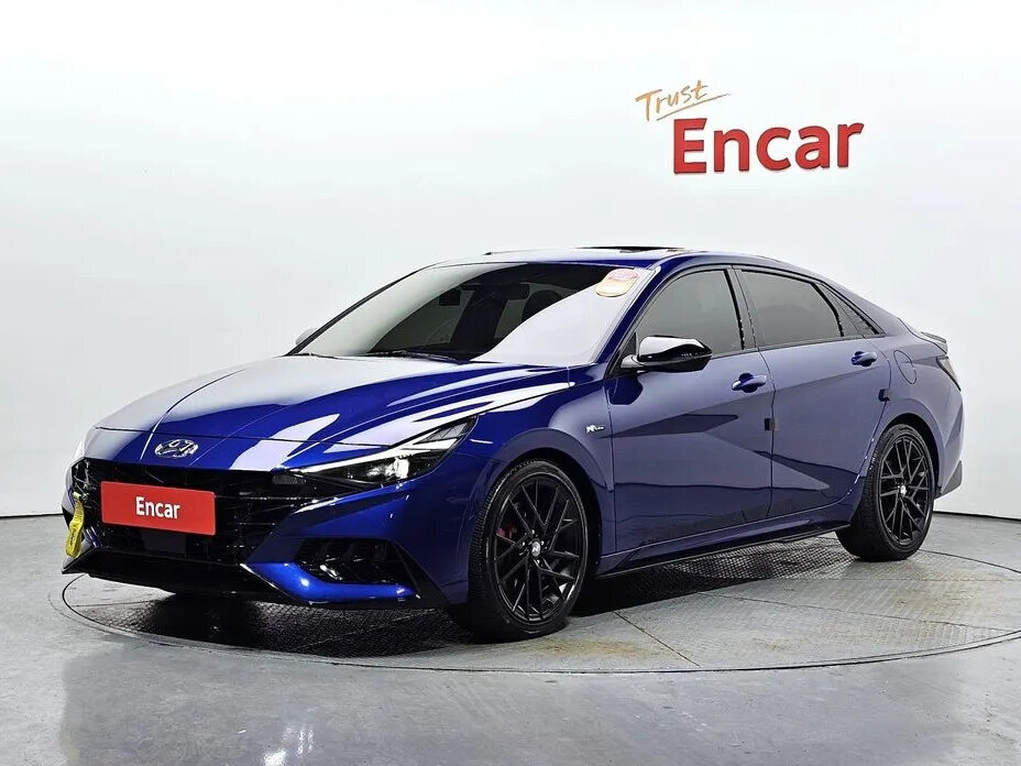 Купить б/у Hyundai Elantra VII (CN7) N Line 1.6 AMT (200 л.с.) бензин робот в Благовещенске ...