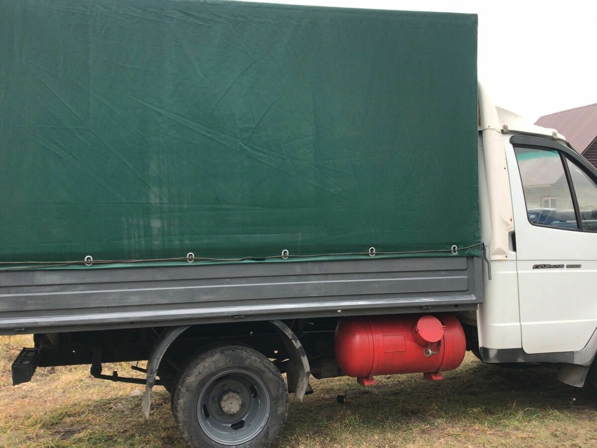 Купить б/у ГАЗ ГАЗель (3302) бензин-газ механика в Новосибирске: белый ...