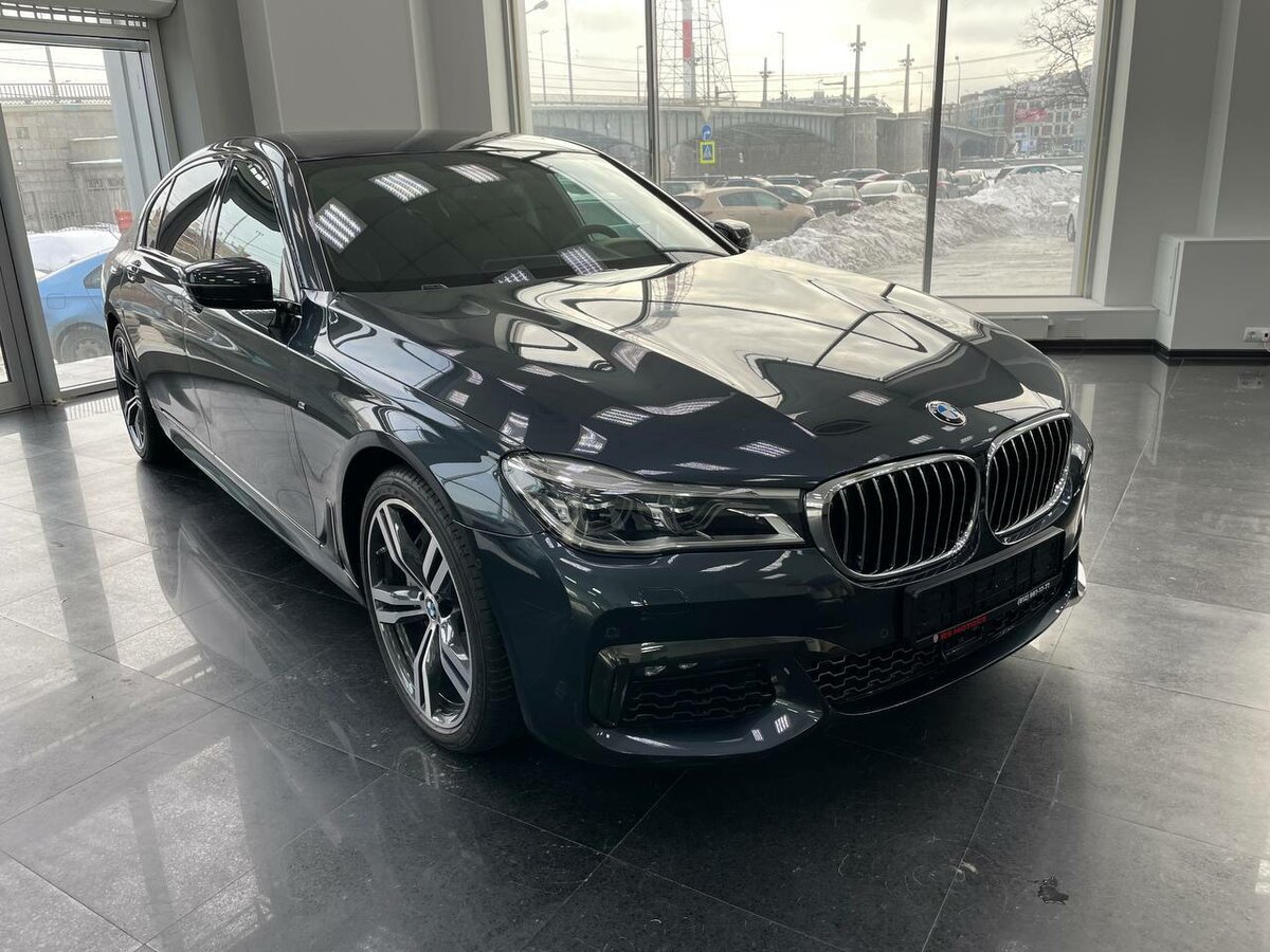 Купить б/у BMW 7 серии VI (G11/G12) 750Ld xDrive 3.0d AT (400 л.с.) 4WD ...