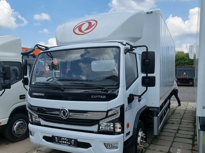 Купить б/у Dongfeng C120 дизель механика в Горках Ленинские: белый фургон 2023 года на Авто.ру ...