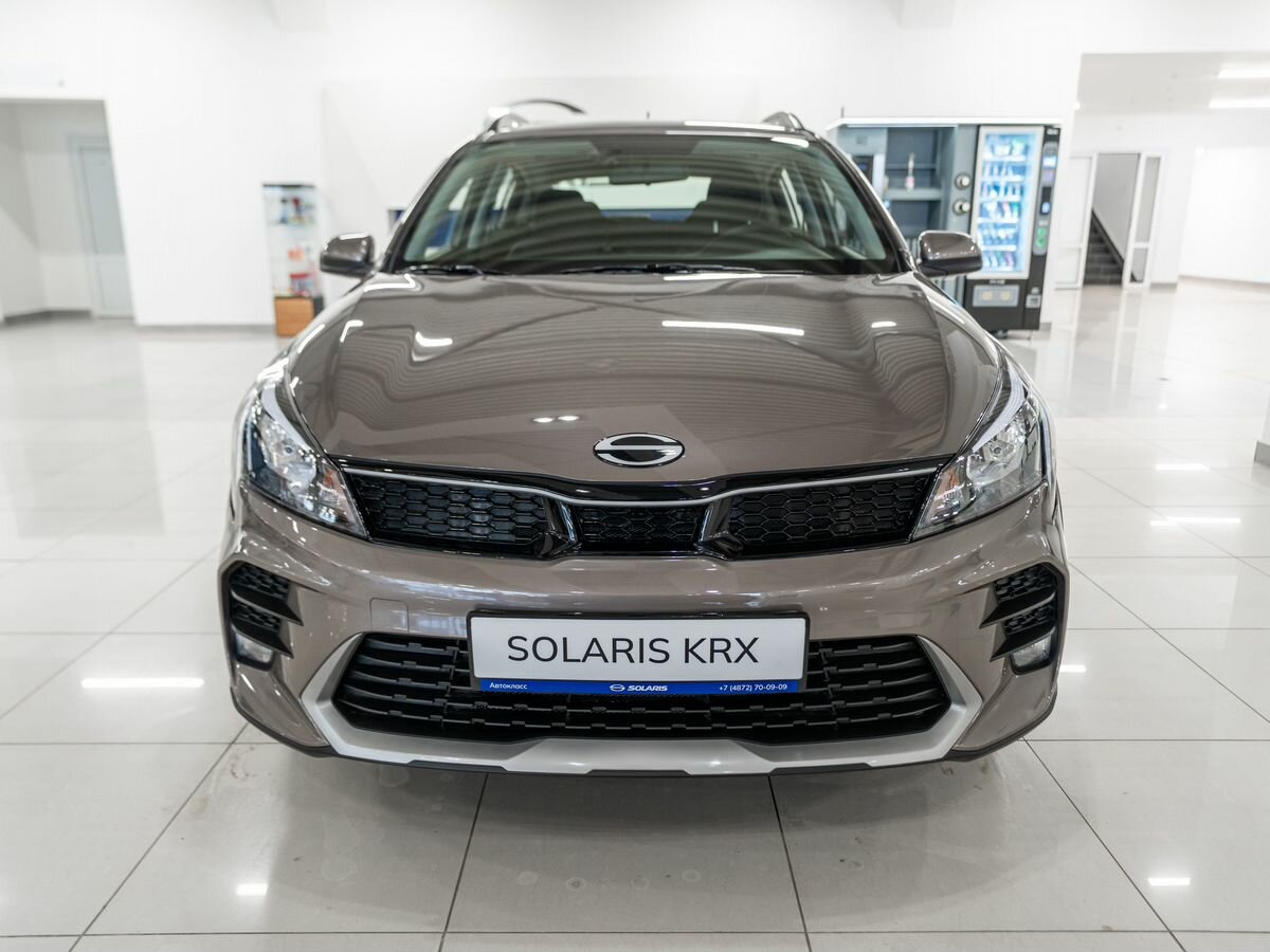 Купить новый Solaris KRX 2024-2025 1.6 MT (123 л.с.) бензин механика в Туле: бежевый Солярис ...