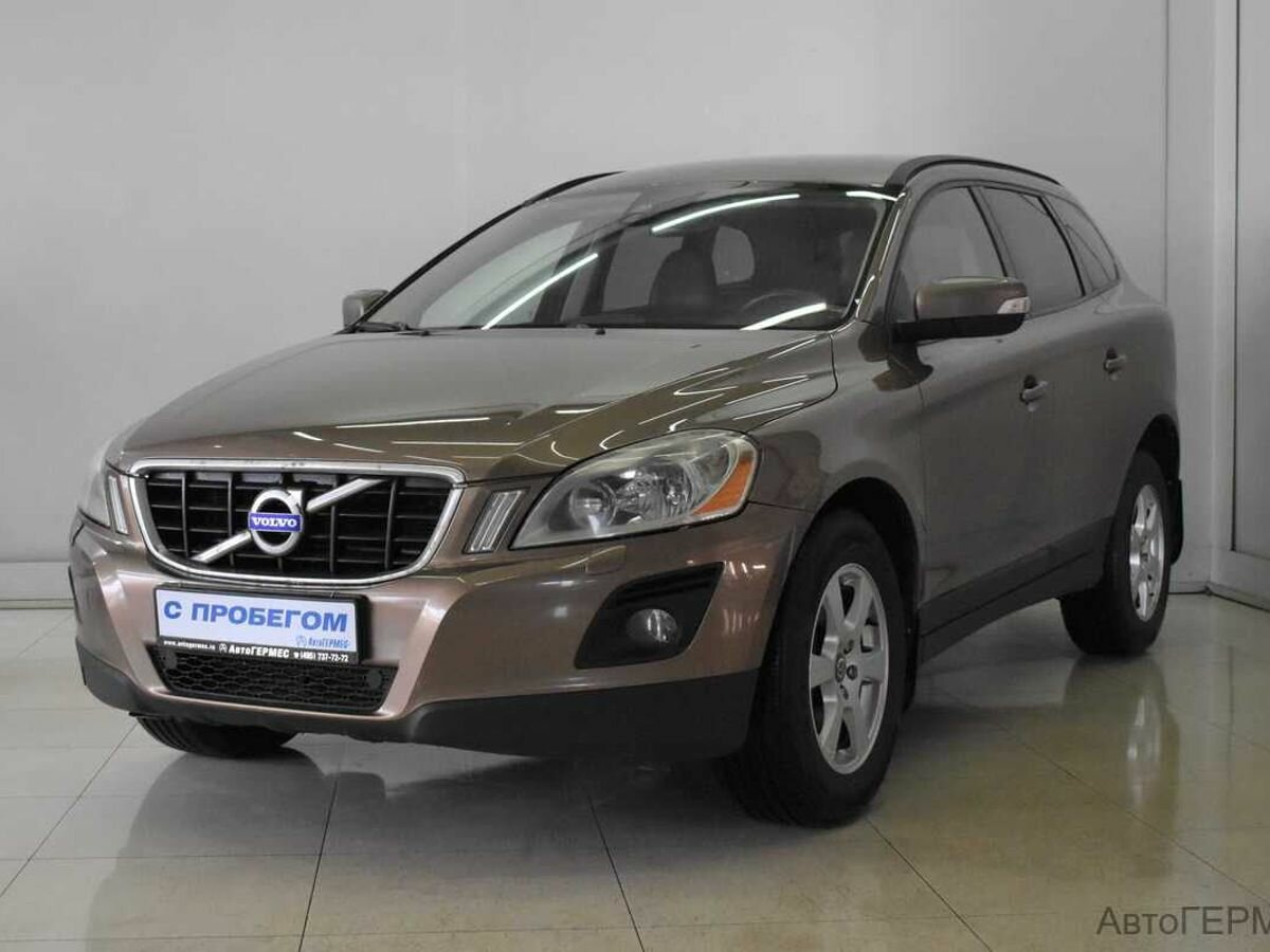Купить б/у Volvo XC60 I 2.4d AT (205 л.с.) 4WD дизель автомат в Москве: золотистый Вольво XC60 I ...