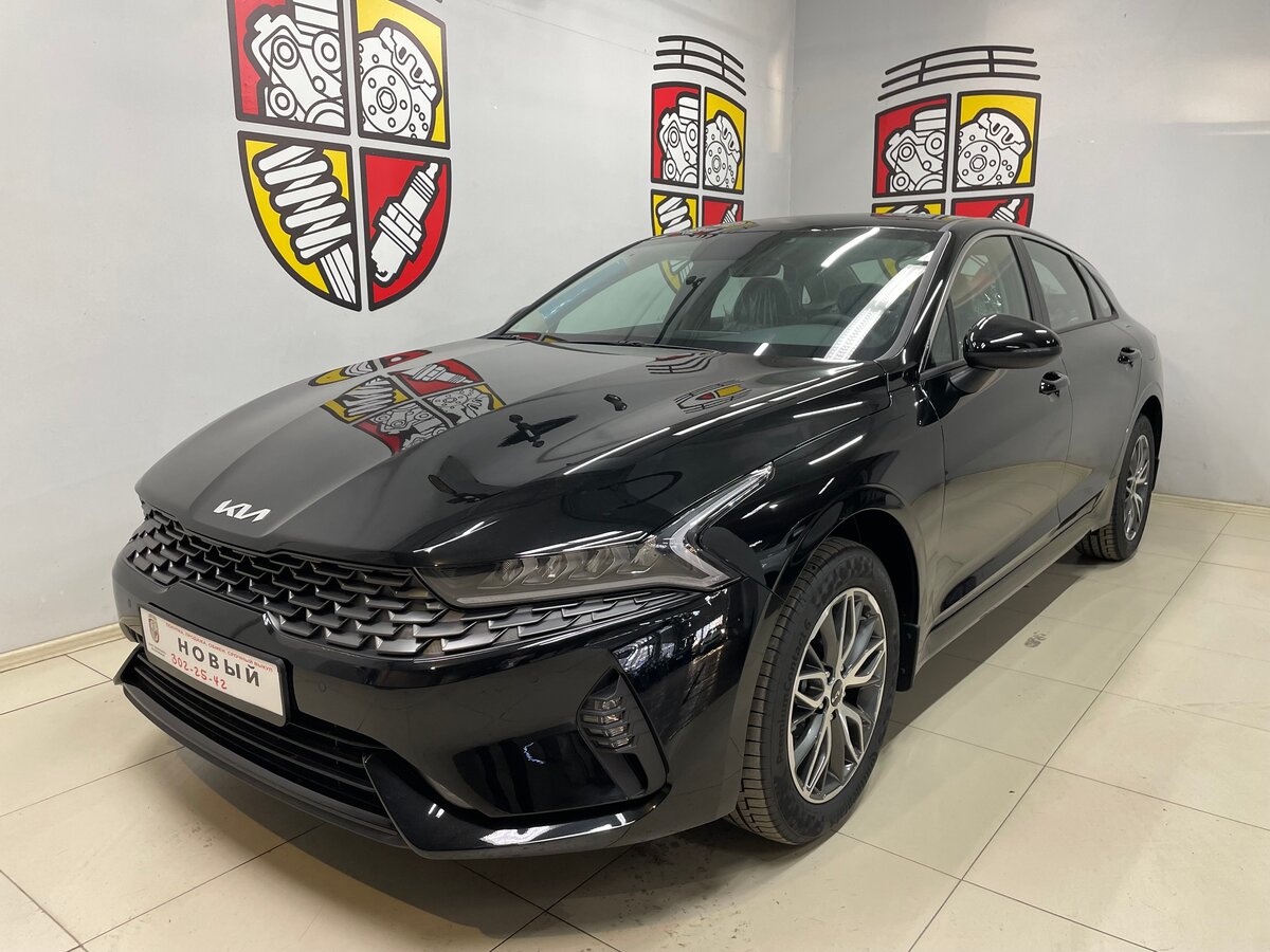 Купить б/у Kia K5 III 2.0 AT (150 л.с.) бензин автомат в Екатеринбурге: чёрный Киа к5 III седан ...