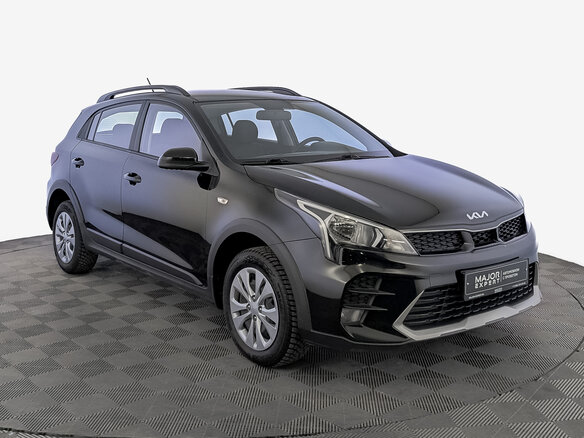 Купить б/у Kia Rio IV Рестайлинг X 1.4 MT (100 л.с.) бензин механика в Москве: чёрный Киа Рио IV ...