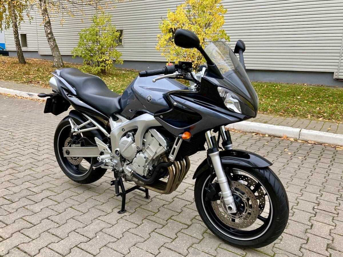 Купить б/у Yamaha FZ6 инжектор 6 передач в Минске: серый спорт-туризм 2006 года на Авто.ру ID ...
