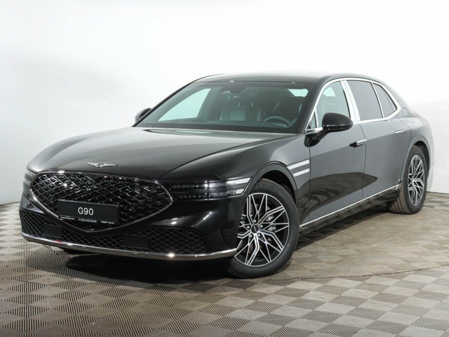 Купить новый Genesis G90 II 3.5 AT (380 л.с.) 4WD бензин автомат в Санкт-Петербурге: чёрный ...