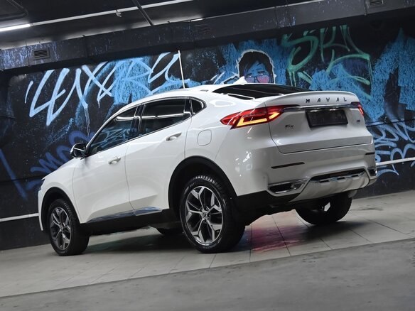 Купить б/у Haval F7x I 2.0 AMT (190 л.с.) 4WD бензин робот в Краснодаре: белый Хавэйл Ф7х I ...