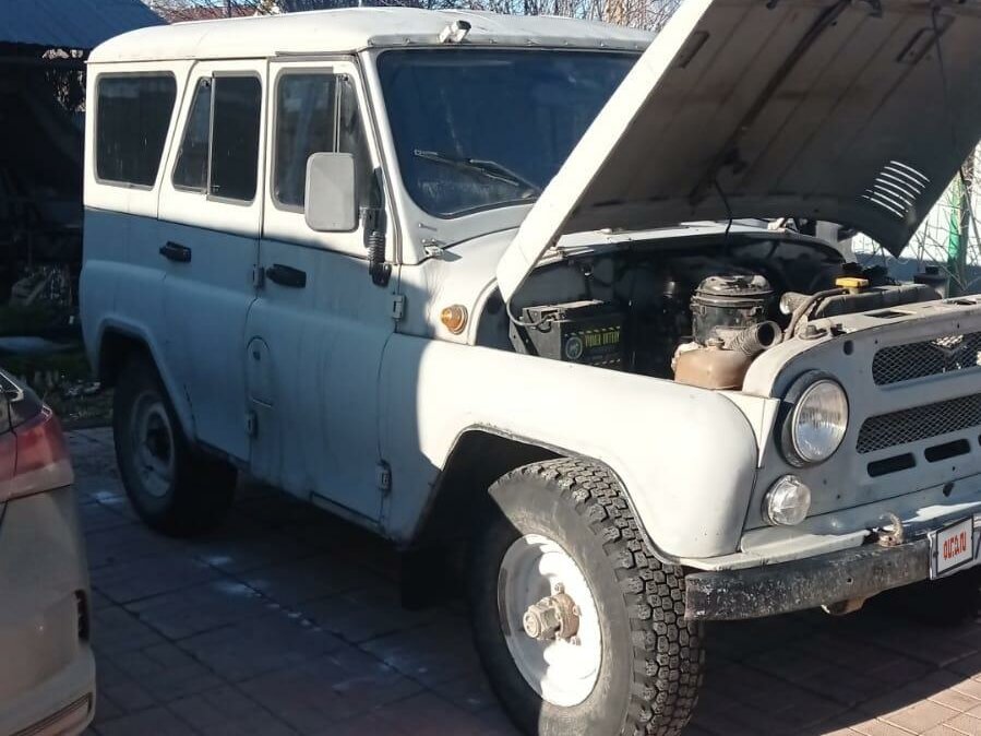 Купить б/у УАЗ 3151 1985-2013 3151 2.5 MT (76 л.с.) 4WD бензин механика в Екатеринбурге: белый ...