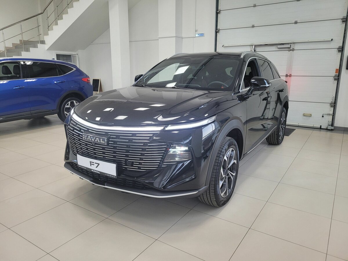 Купить новый Haval F7 II 1.5 AMT (150 л.с.) бензин робот в Москве: чёрный Хавэйл Ф7 II ...