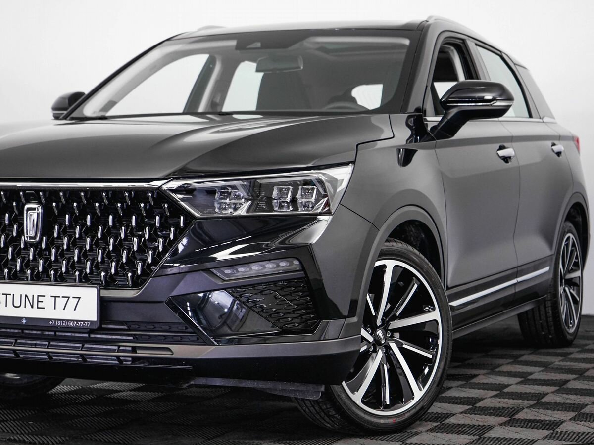 Купить новый FAW Bestune T77 I 1.5 AMT (160 л.с.) бензин робот в Кудрово: чёрный ФАВ Бестюн Т77 ...