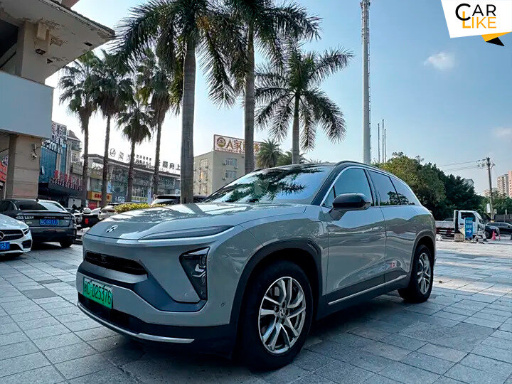 Купить б/у Nio ES6 I 70 kWh Electro AT (400.0 кВт) 4WD электро автомат во Владивостоке: серый ...