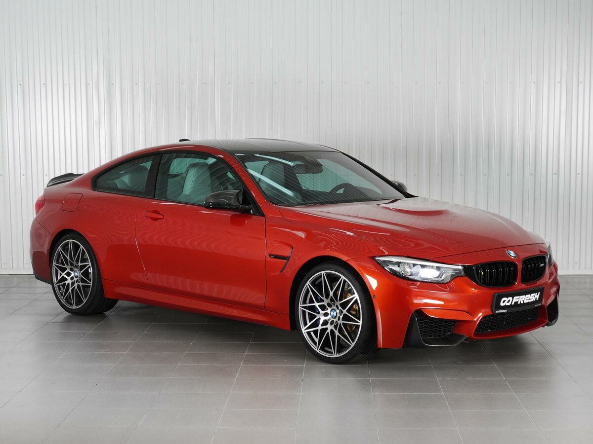 Купить б/у BMW M4 F82/F83 Рестайлинг Competition Package 3.0 AMT (450 л.с.) бензин робот в ...