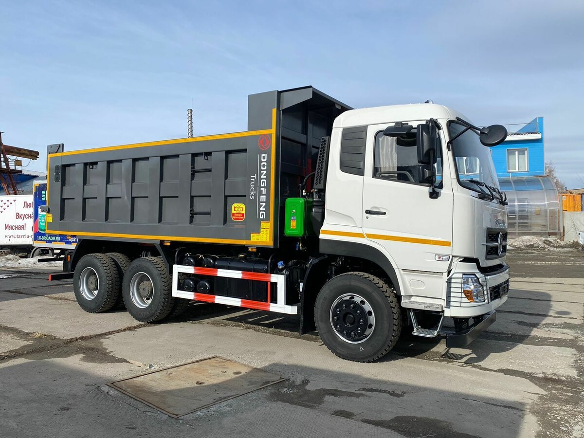 Купить б/у Dongfeng DFH 3330 A80 дизель механика в Челябинске: белый ...