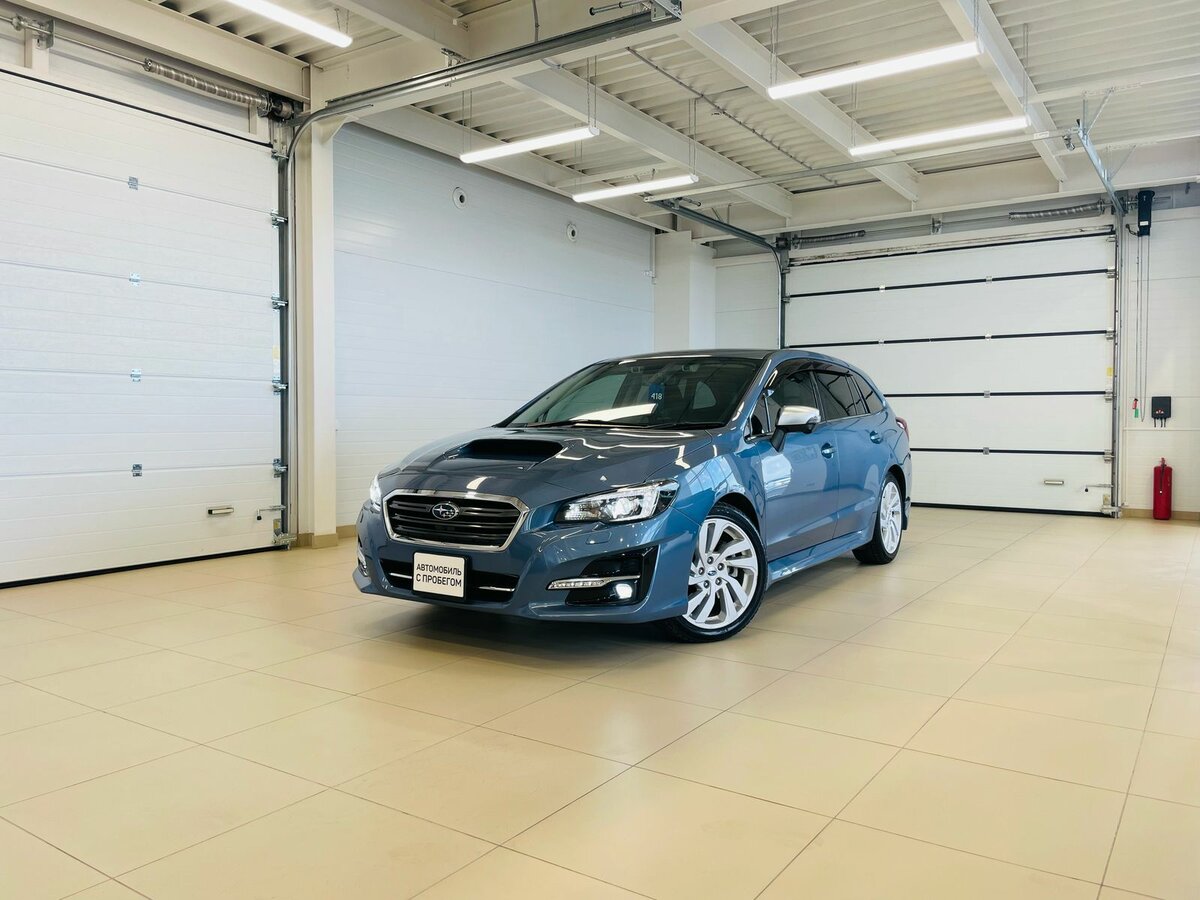 Купить б/у Subaru Levorg I 1.6 CVT (170 л.с.) 4WD бензин вариатор в Абакане: синий Субару Леворг ...